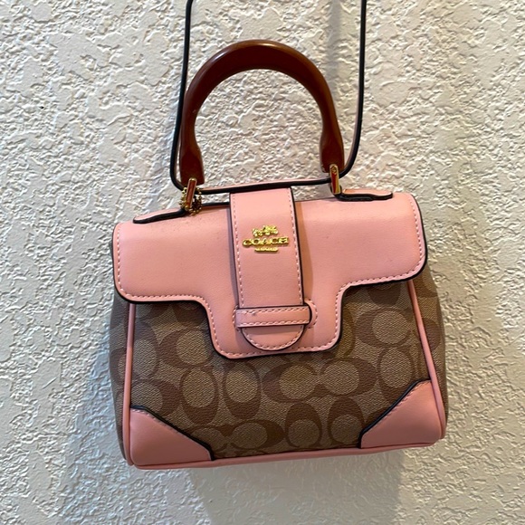 Coach | Bags | Coach Pastel Strawberry Purse | Poshmark